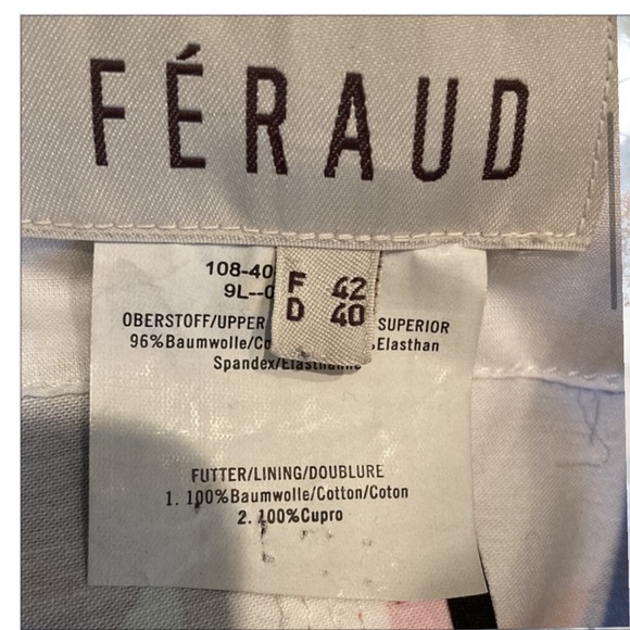 Louis Feraud | Jackets & Coats | Louis Feraud Red And Orange Patchwork ...